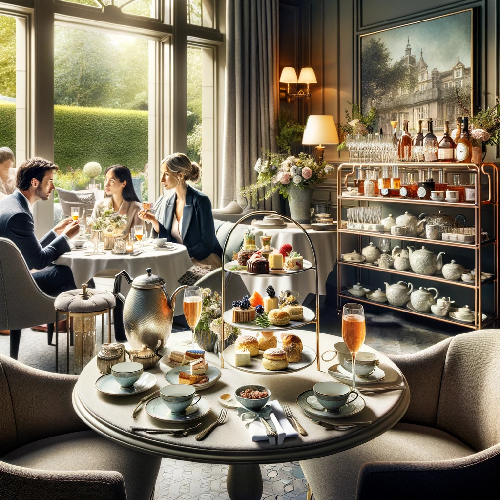 Afternoon Tea Service at Hotel Viking - visitnewportri