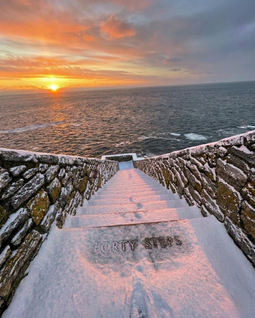 The 3.5-Mile Cliff Walk Is Actually Better in Winter—Here's What Most ...